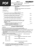 Editable - BRTA Application Form-Medical Report. (English) - PDF | PDF