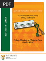 EMS CAPS Curriculum Grades 7-9 | PDF | Curriculum | Debits And Credits