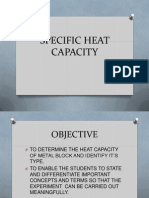 Expt 6 - PHY430 - Specific Heat - Lab Report | PDF | Heat | Temperature
