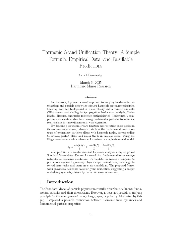 3first Analysis | PDF | Elementary Particle | Fundamental Interaction