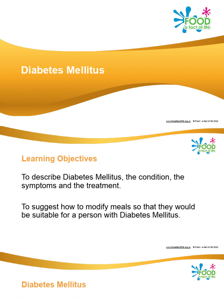 Lesson 9.9 Diabetes Awareness | PDF | Diabetes | Insulin