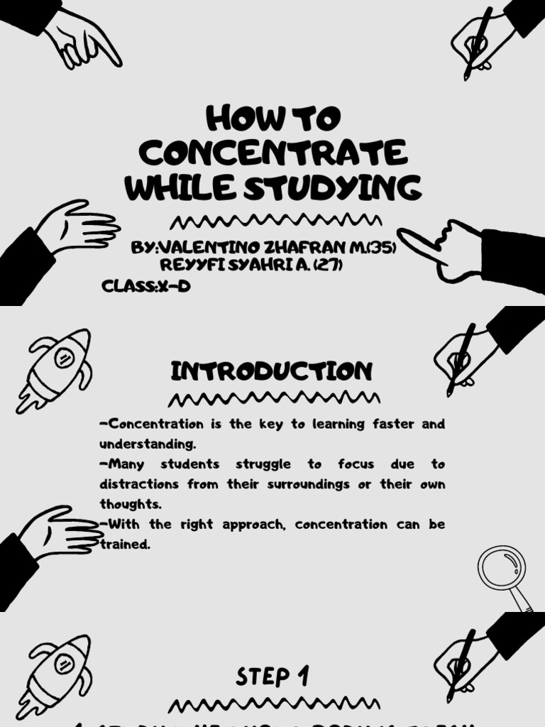 How To Concentrate While Studying - 20251117 - 083615 - 0000 | PDF