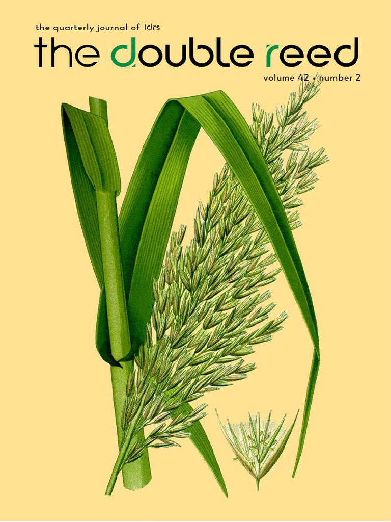 FuksRidillaDailyBreathThe Double Reed Vol. 42 No. 2 - Compressed | PDF
