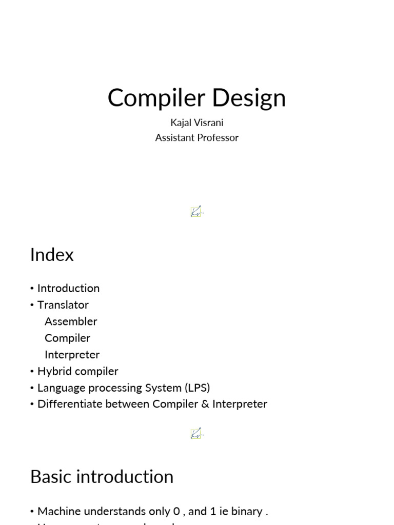cd unit1 | PDF | Compiler | Parsing