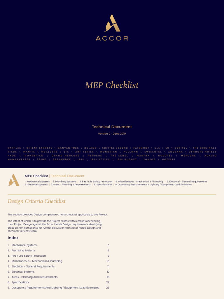 MEP Design Compliance Checklist | PDF | Water Heating | Duct (Flow)