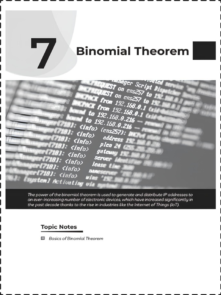 Binomial | PDF