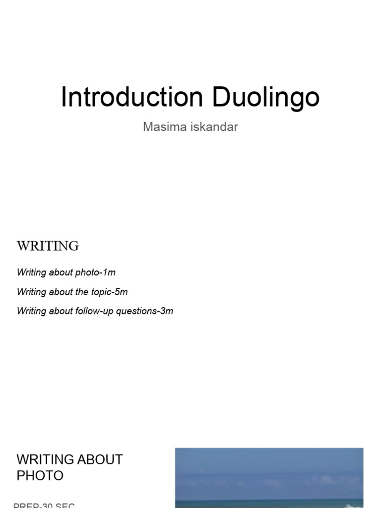 Introduction Duolingo | PDF