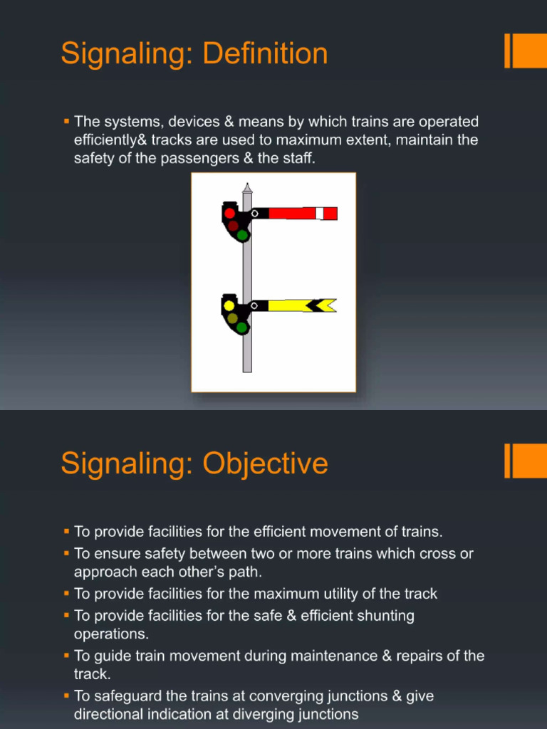 Signaling and Interlocking | PDF