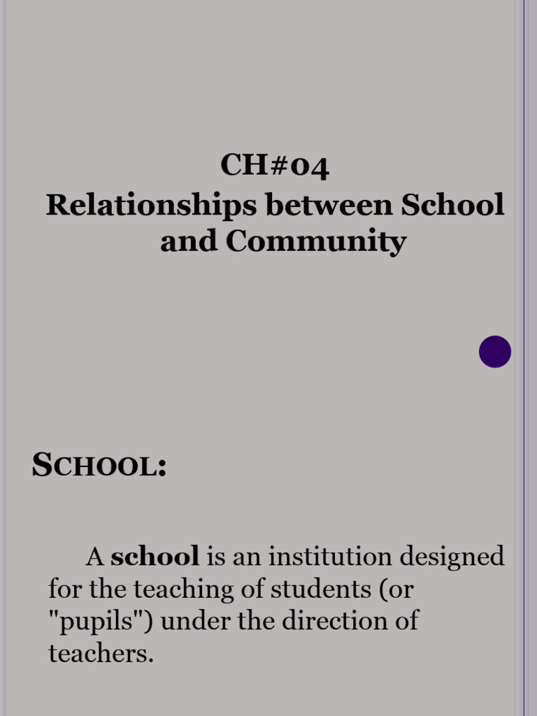 10th Lec.(13-11-25) | PDF | Schools | Teachers