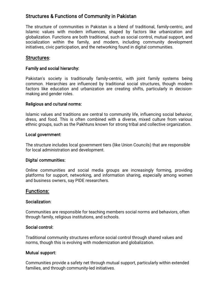 2nd Lec. (17-10-25) | PDF | Community | Socialization