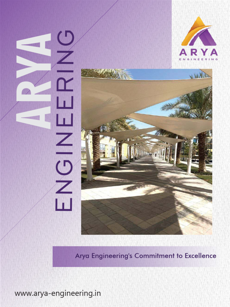 Innovative Tensile Structures by Arya Engineering | PDF