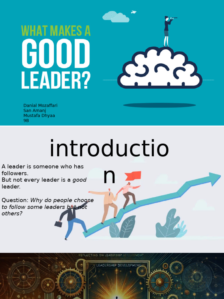 Good Leader | PDF | Leadership