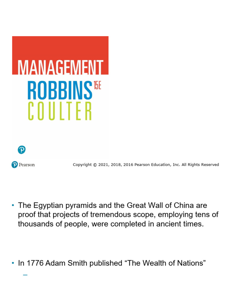 Week 3 (Management History Chapter) | PDF | Quality Management | Economies