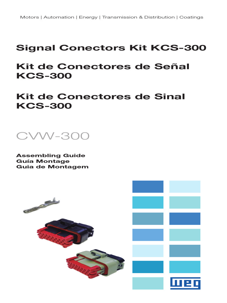 Kit de Conectores KCS-300: Guía de Montaje | PDF | Conector eléctrico ...
