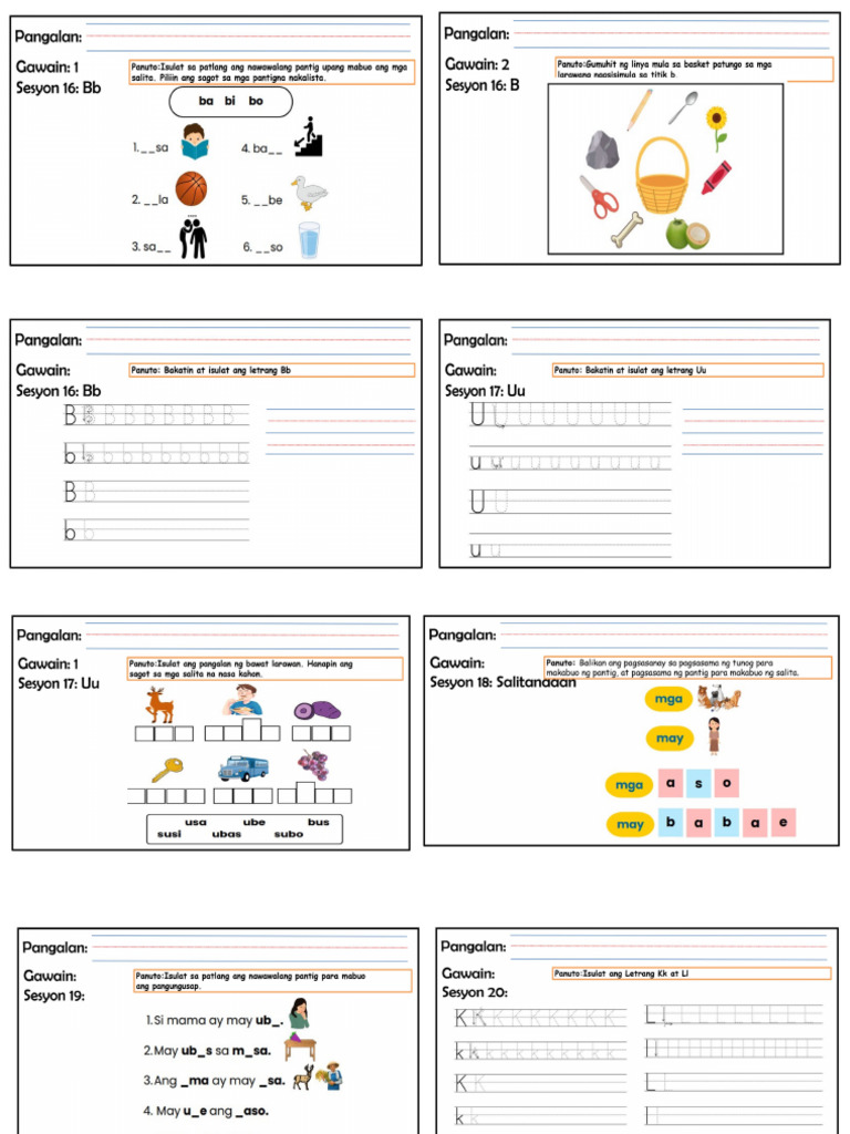 Week4 Worksheets | PDF