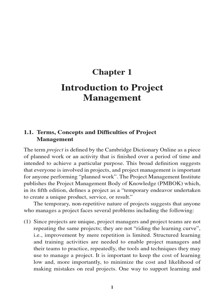 2017 Introduction To Project Management | PDF | Project Management | Simulation