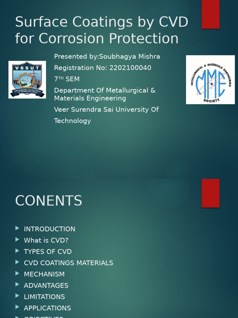 CVD_Corrosion_PPT (1) | PDF