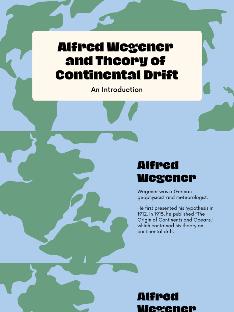 Tectonic Plates Science Educational Presentation in Green and Brown ...