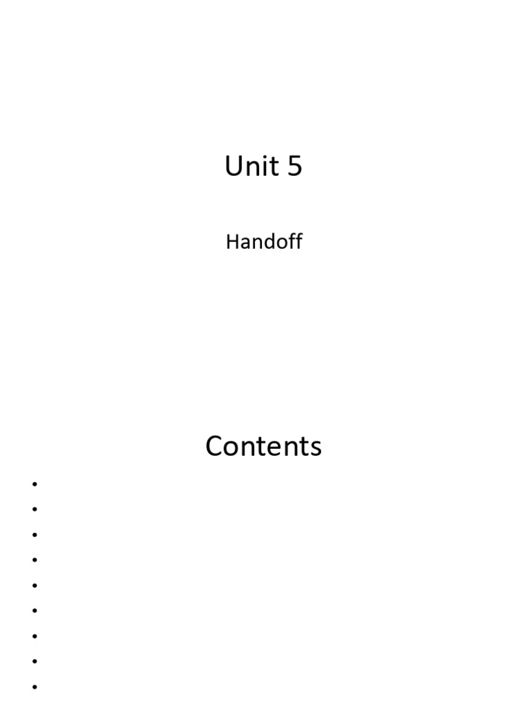 MCC Unit-5 PPT | PDF | 4 G | Extremely High Frequency