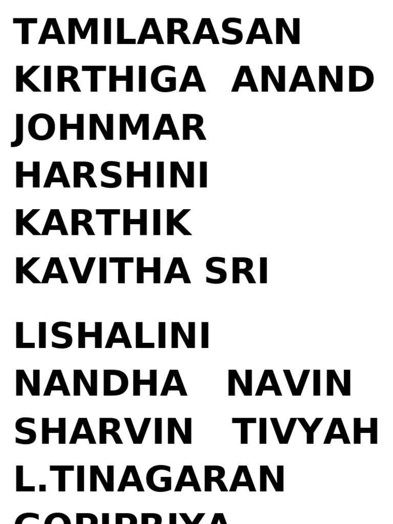 Name Cards | PDF