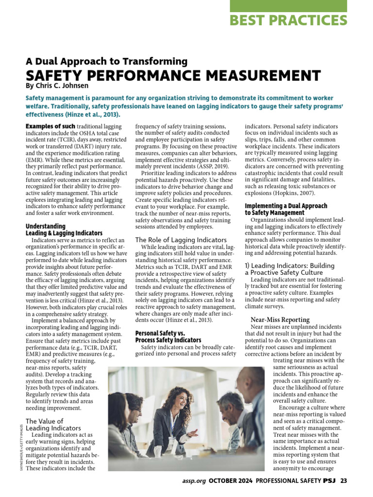 Best Practices - American Society Safety | PDF | Safety | Occupational ...