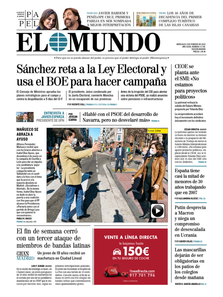 09-02-22-El Mundo RL | PDF | España
