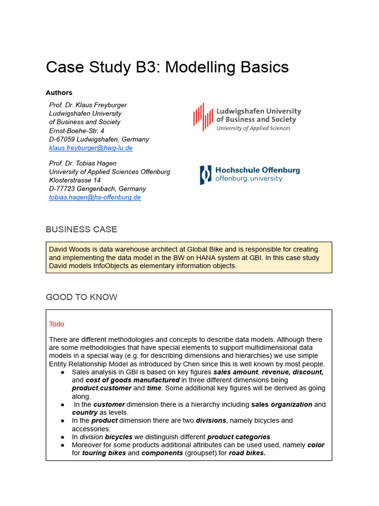 B3 Case Modelling Basics | PDF | Databases | Data Model