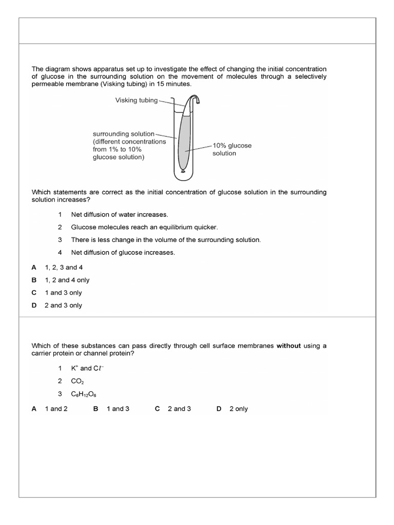 Cell Membrane and Biomolecule | PDF | Cell (Biology) | Biomolecules
