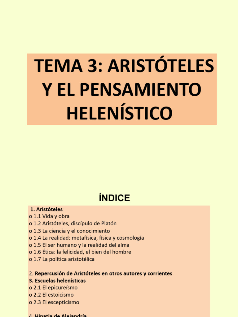 3. AristoÌ teles | PDF | Aristóteles | Existencia