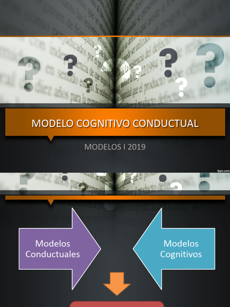 Modelo Cognitivo Conductual | PDF | Aprendizaje | Terapia de conducta ...