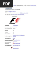 The Complete Beginners Guide To Formula 1 | PDF | Formula One | Formula ...