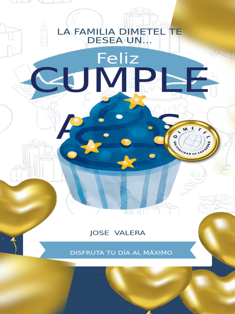 Feliz Cumpleaños Jose Valera | PDF