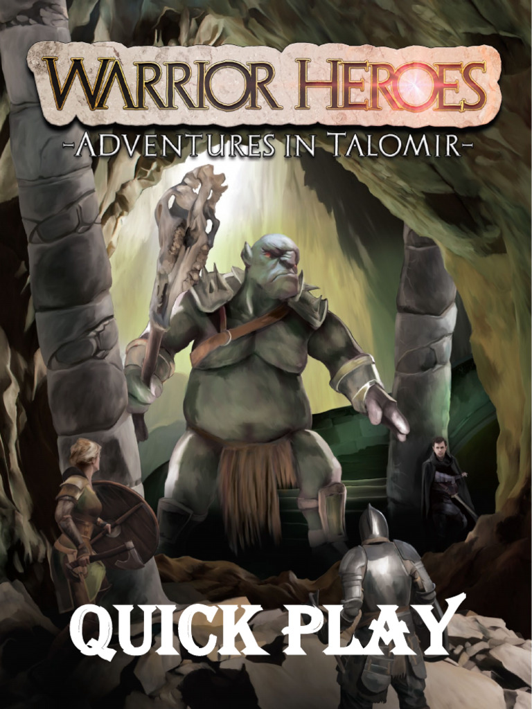 Quick Play Guide for Talomir Adventures | PDF