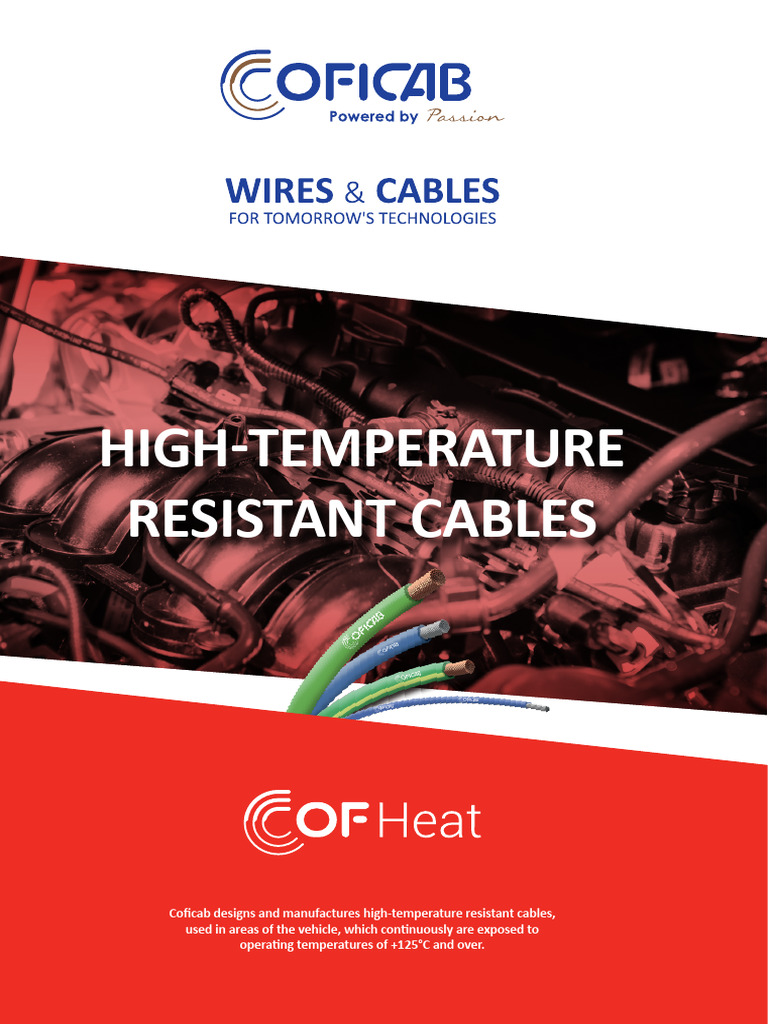 COFICAB Wire Overview | PDF | Electrical Conductor | Insulator ...