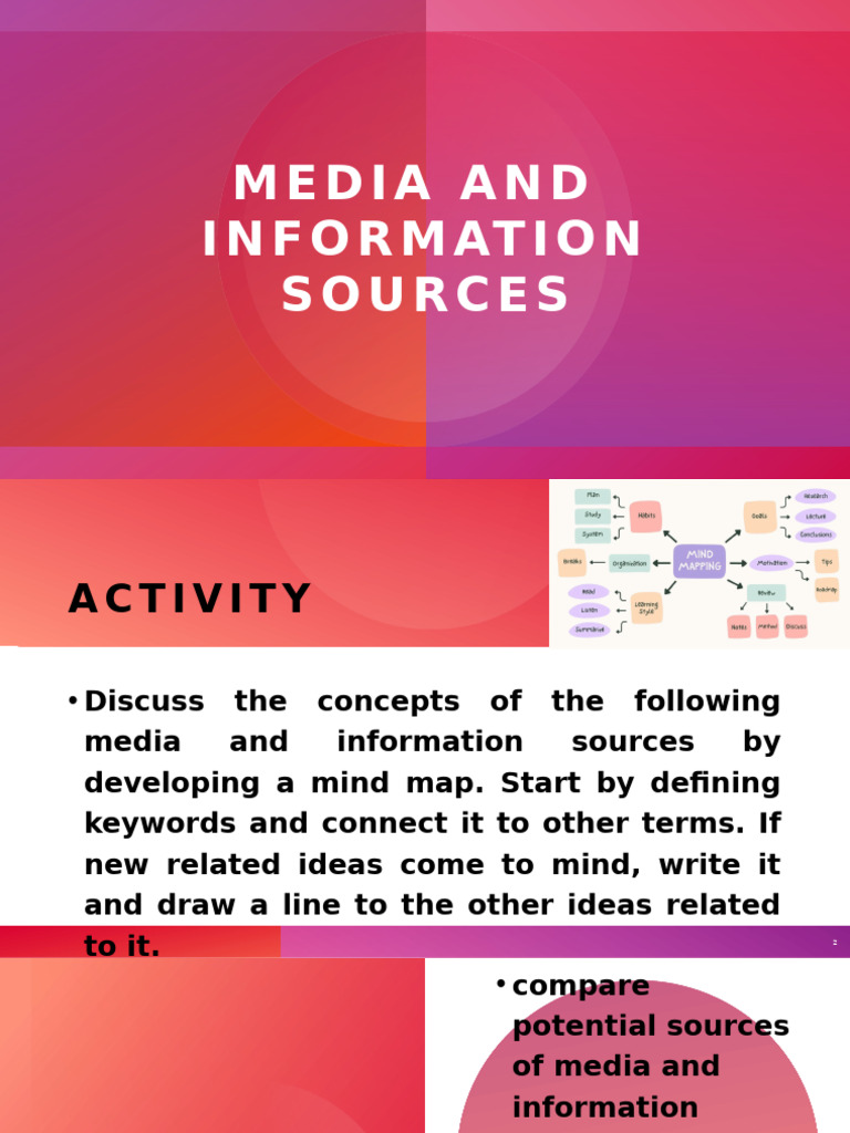 5 Media and Information Sources | PDF | Libraries | Books