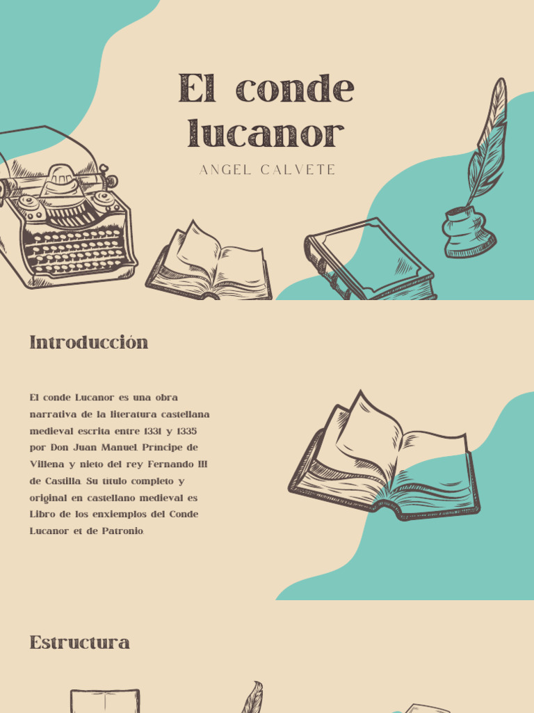 El Conde Lucanor: Angel Calvete | PDF
