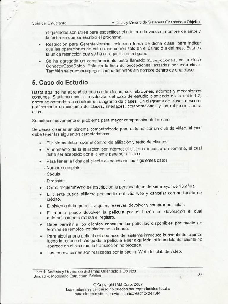 Diagrama de Clase IBM-17-20 | PDF