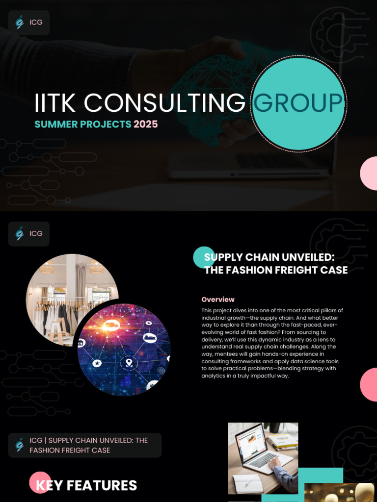 Summer Projects ICG | PDF | Supply Chain | Web Development
