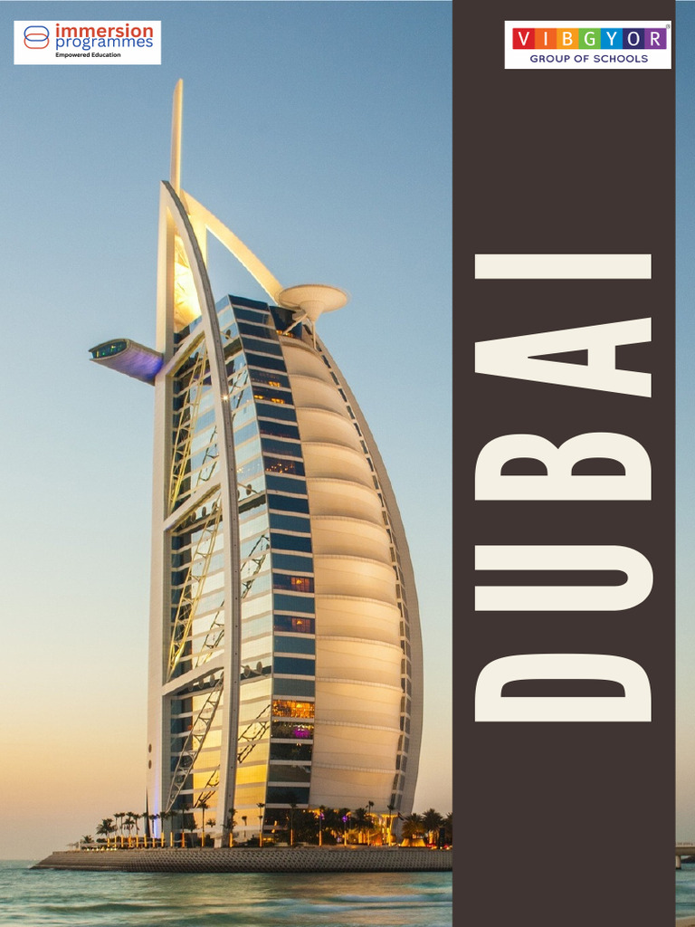 Vibgyor Group of Schools Dubai Tour March 2026 | PDF | Dubai | Eating ...