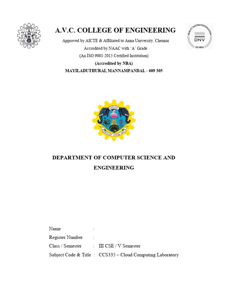 Cloud Lab Record Print 2025 | PDF | Virtual Machine | Apache Hadoop