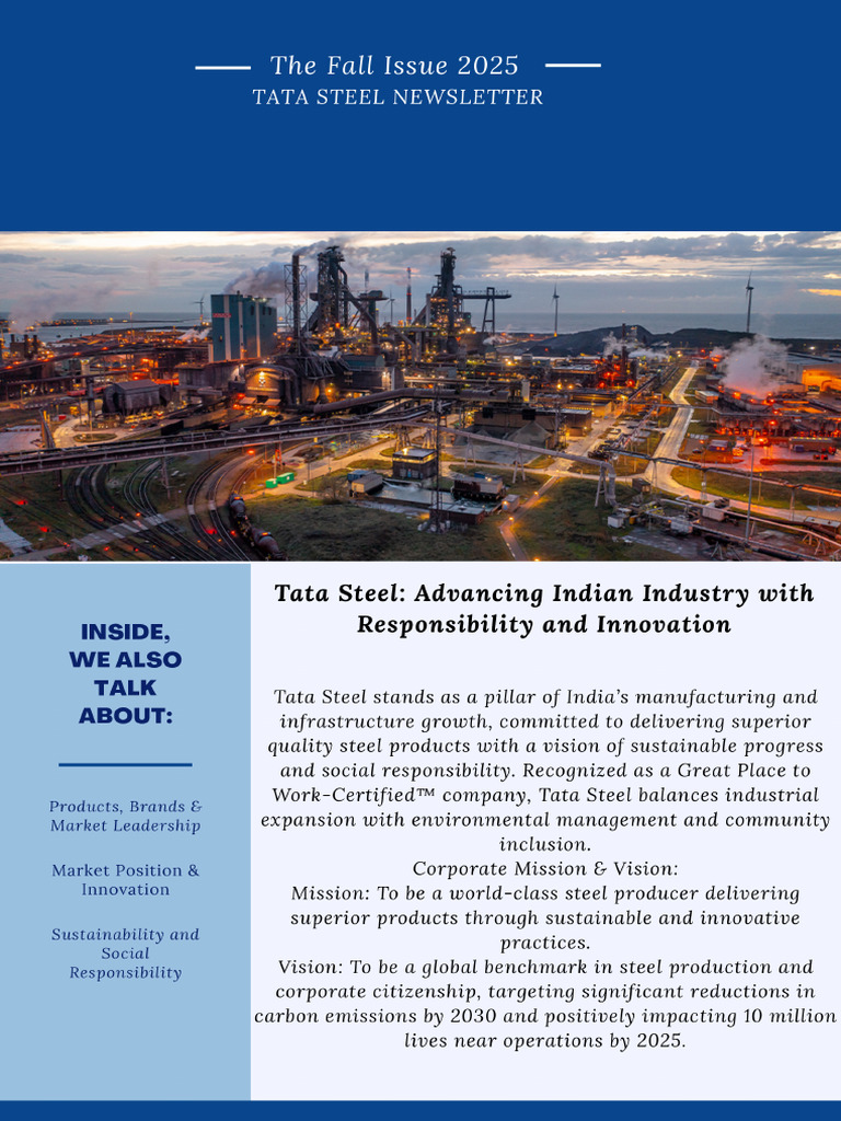 Tata Steel Newsroom | PDF