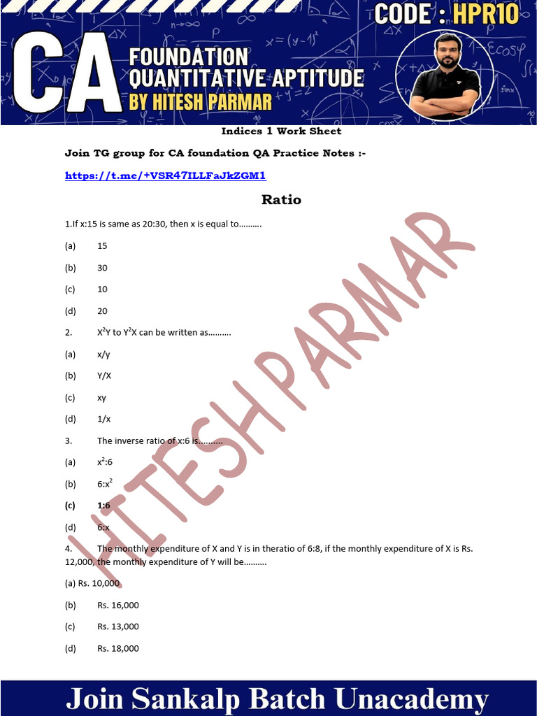 Assignment 1 CH 1 | PDF