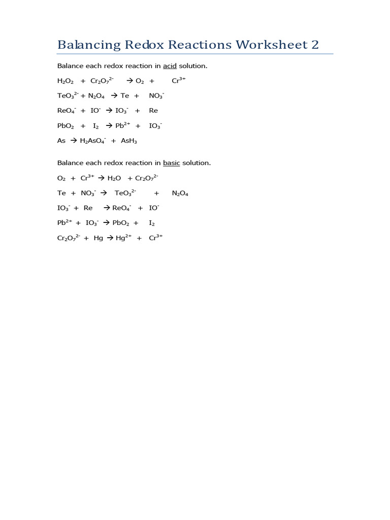 Toddle 222a6bdb 676f 44a2 A189 4a53cbfae7a2 Balancing Redox Worksheet 1 ...