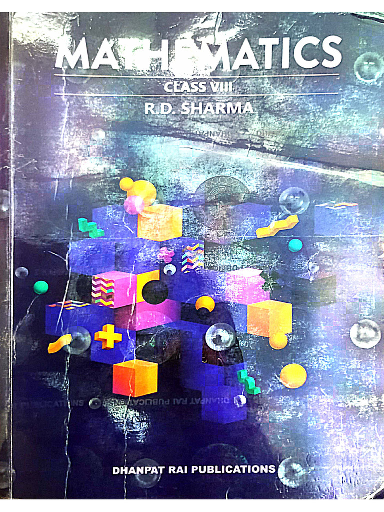 RD Sharma Class 8 1 To 5 Chapters-1-10 | PDF