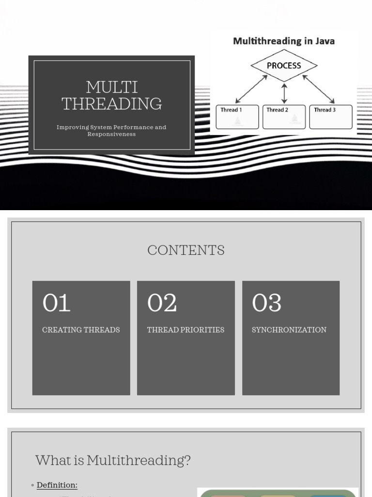 UNIT3-MULTITHREADING | PDF | Process (Computing) | Thread (Computing)