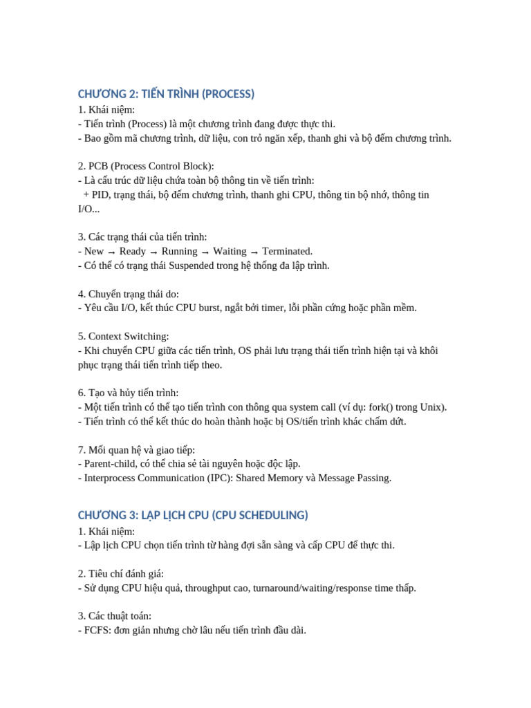 Full OS Theory Doc | PDF