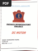 Simple DC Motor Construction Guide | PDF | Electric Motor | Mechanical ...