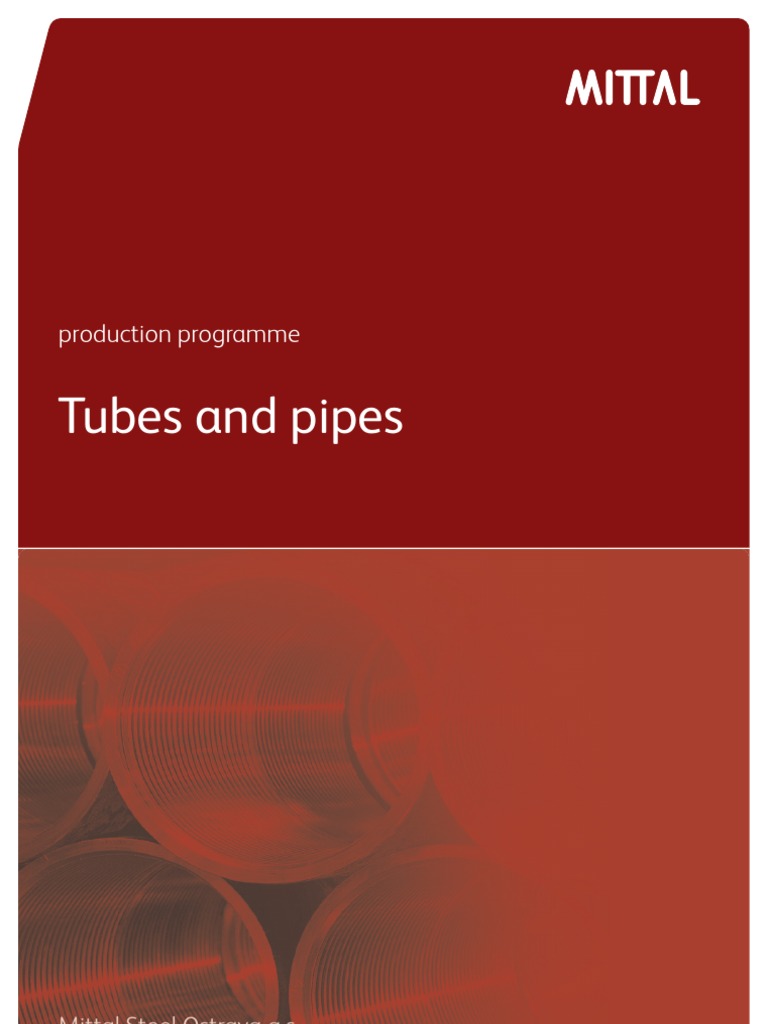 Tubes and Pipes | PDF | Pipe (Fluid Conveyance) | Screw