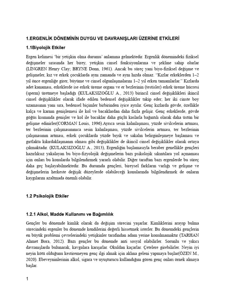 ATABERK ATUK - Örnek Içindekiler | PDF