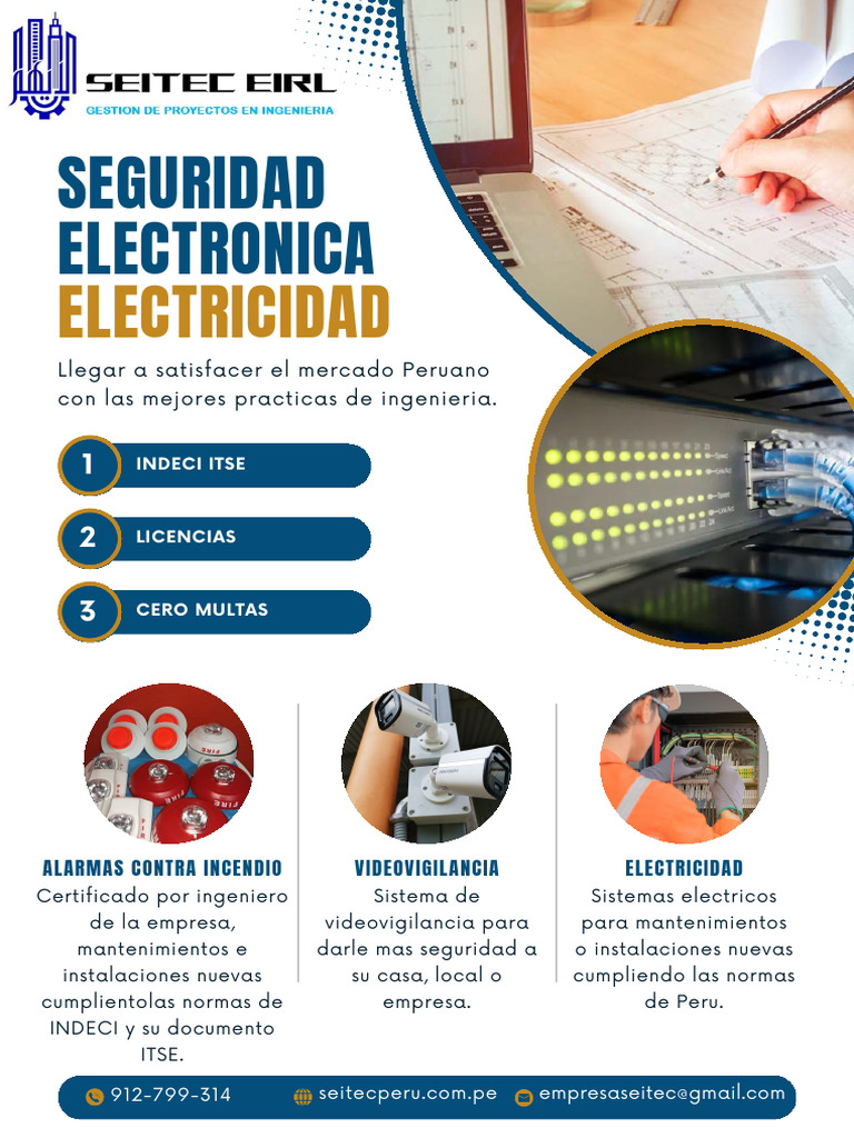 Flyer Seritec Eirl Peru a6 Qr y Fb 2 | PDF